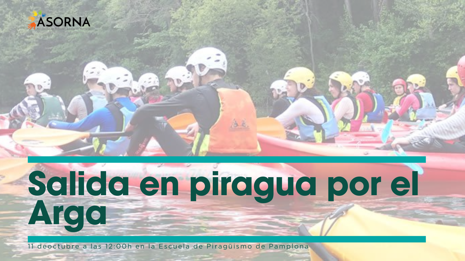 Actividad de piragua - Asorna